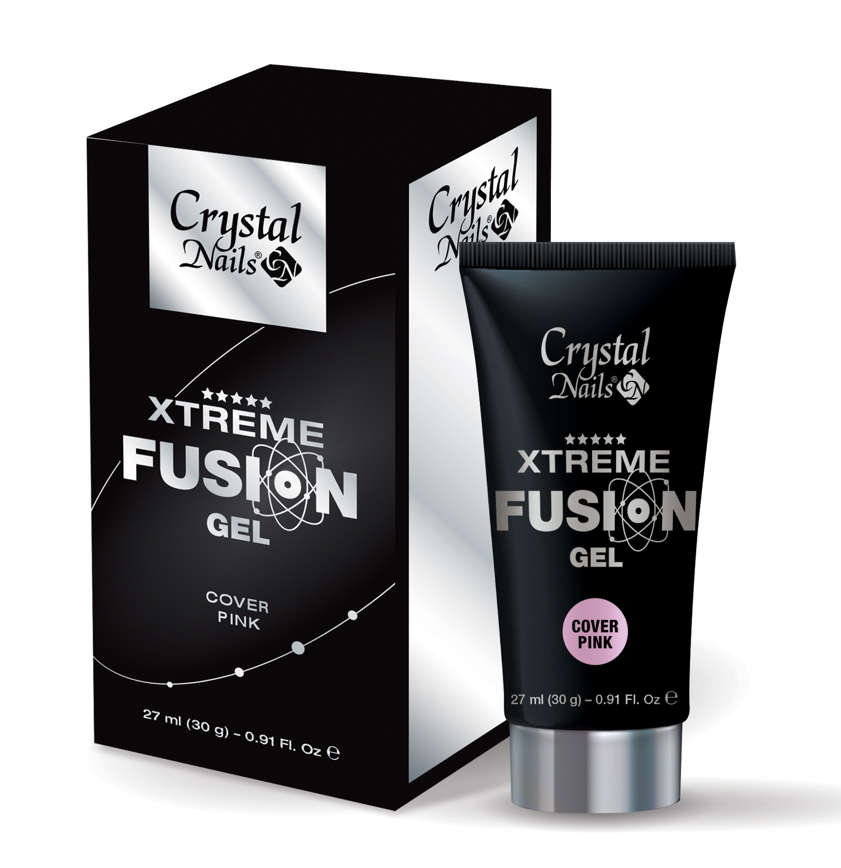 Xtreme Fusion Gel Cover Pink - 30g, akril-hibrid gel, polygel, acrylgel ...